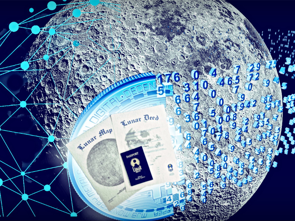 Securing Lunar Access and Resources through Blockchain Technology